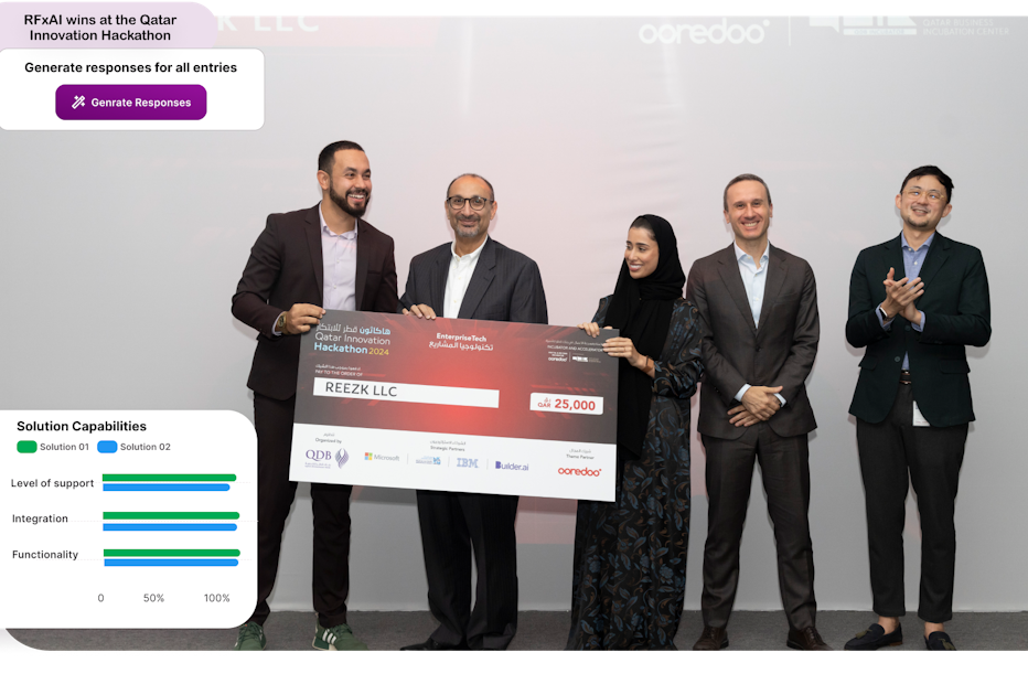 Qatar Innovation Hackathon 2024 Crowns Enterprise Tech Champion: RFxAI ...