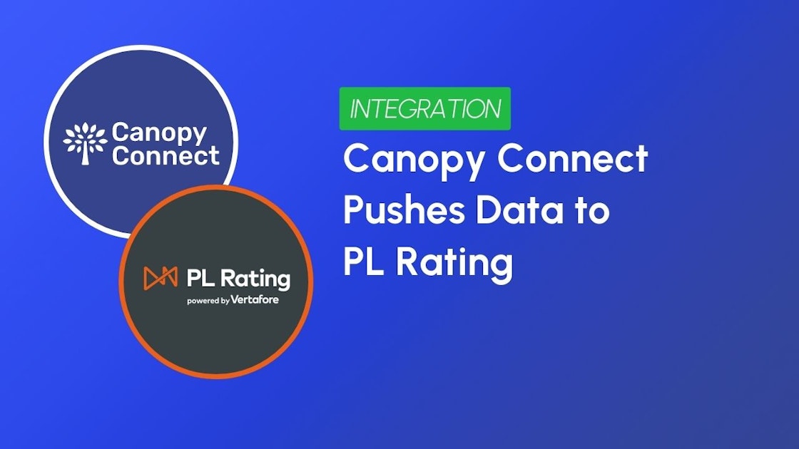 PL Rating Integration Now Available with Canopy Connect
