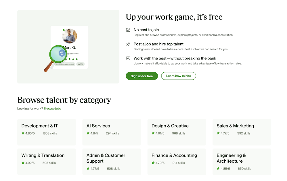 Upwork review - Should you choose this freelancing site to hire?