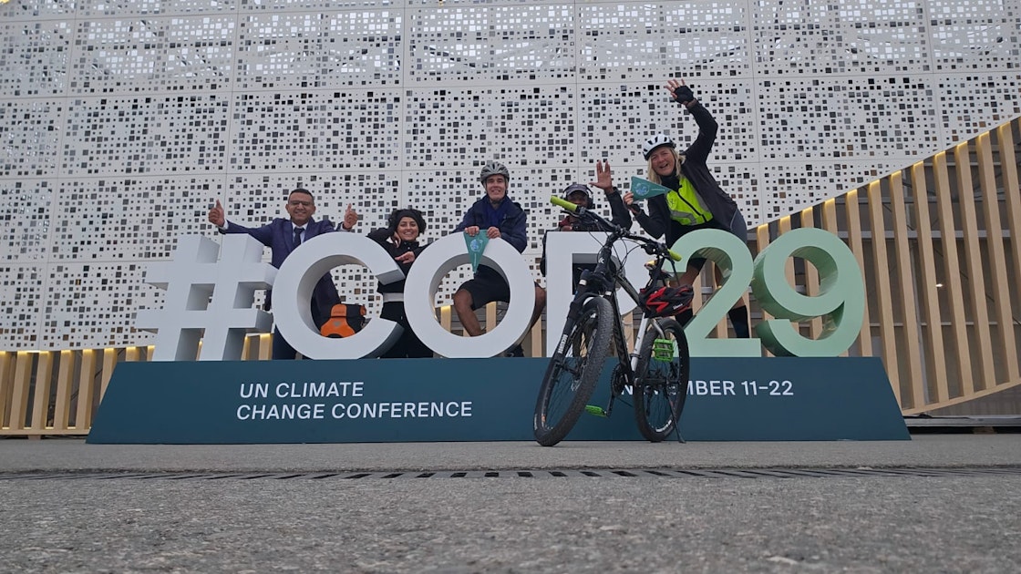 Cop29bikeride at COP29 - Week 1 Summary