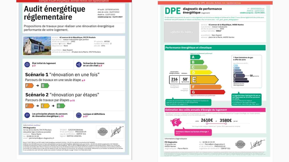 Quelles différences entre DPE et audit énergétique