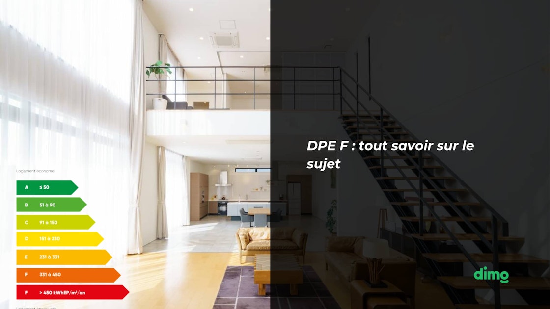 DPE F : définition, performance et amélioration