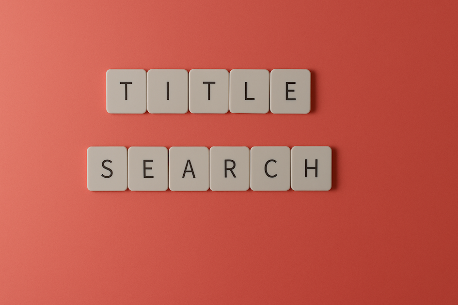 How to do a title search in Victoria?