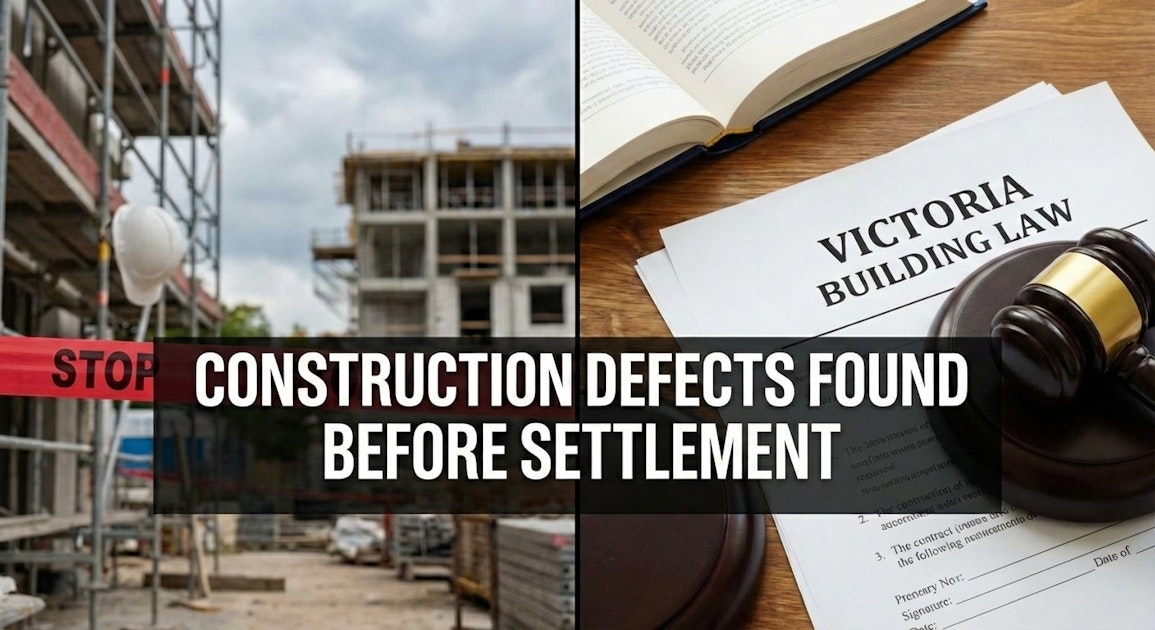 Construction Defects Found Before Settlement: Your Legal Rights in ...