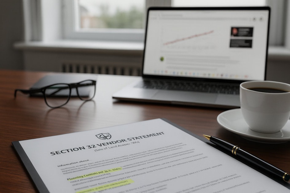 What is a section 32 vendor statement?