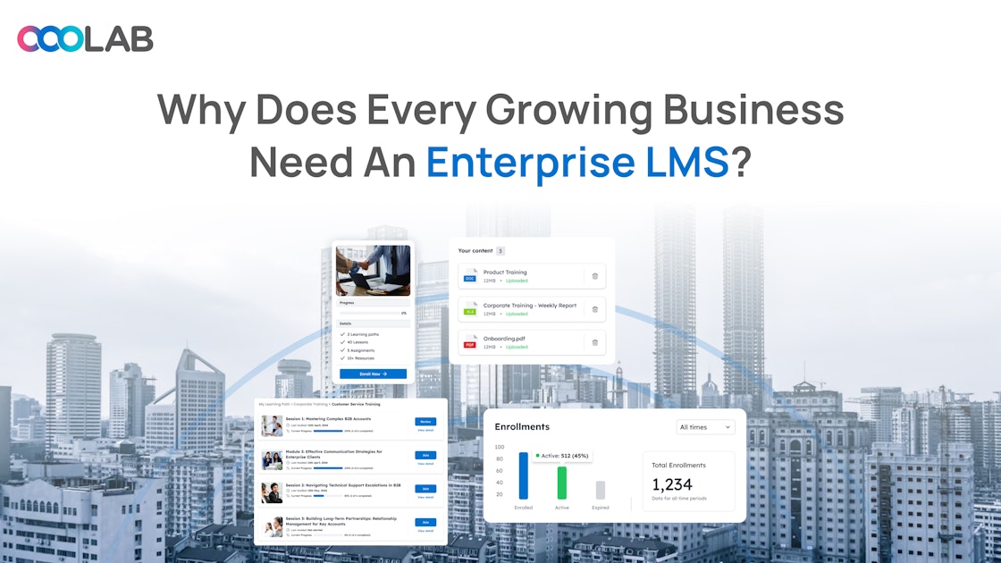 Why Does Every Growing Business Need An Enterprise LMS?