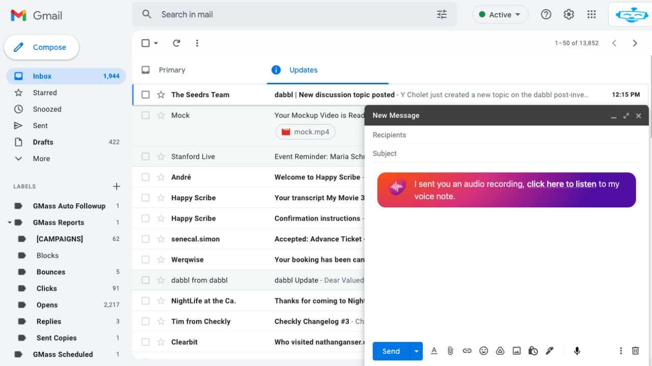 How To Record And Send A Voice Note In Gmail How To Record And Send A Voice Note In Gmail