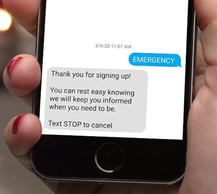 Emergency Mass Text Messaging