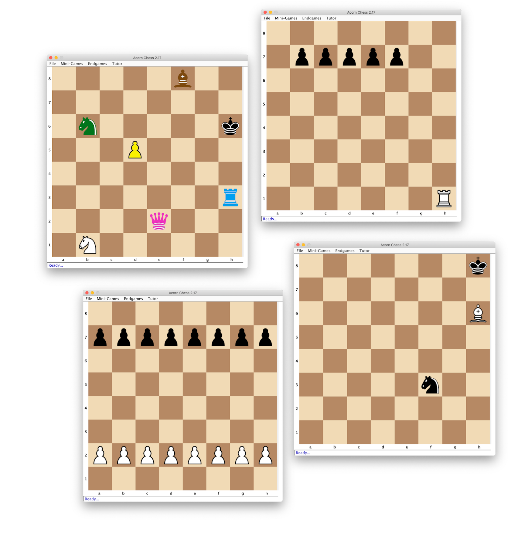 Acorn Chess for kids | Learning chess through mini-games