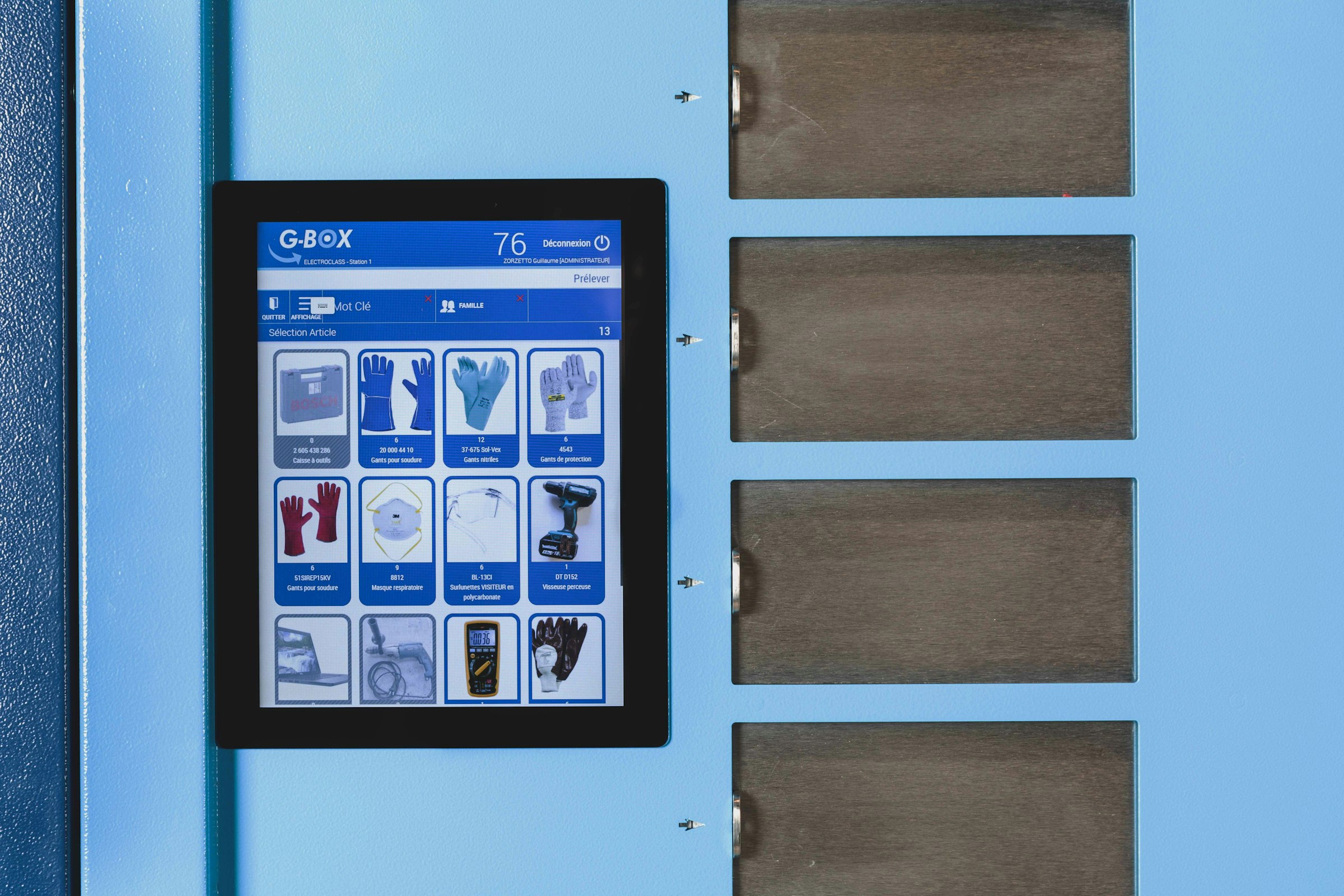 Distributore automatico - DPI Dispositivi di protezione individuale e ...